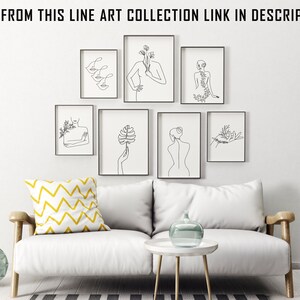 Minimalist Line Art, Woman Body Print Black White Minimalist Print ...