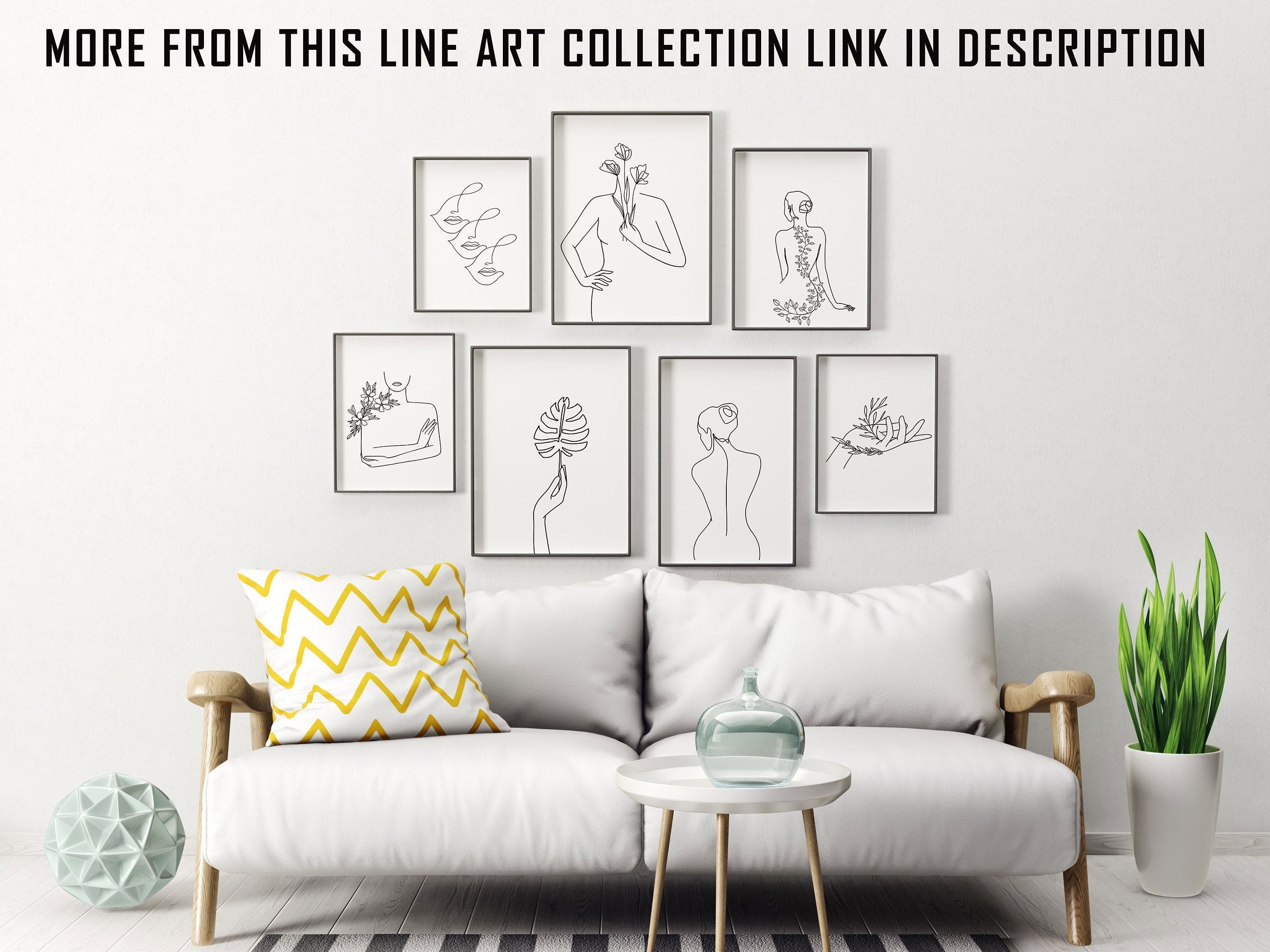 Minimalist Line Art, Woman Body Print Black White Minimalist Print ...