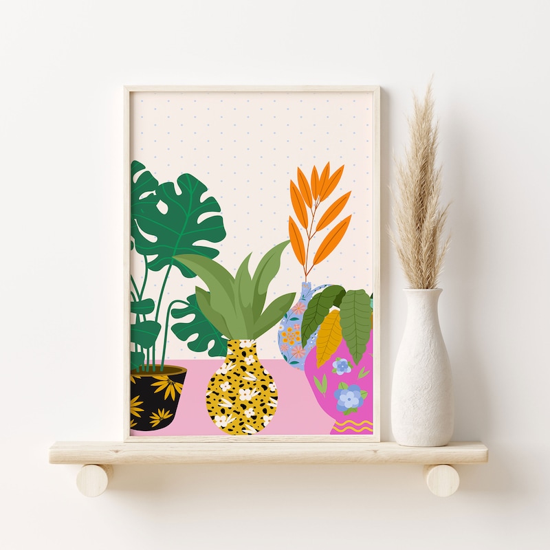 Plant Wall Art - Etsy