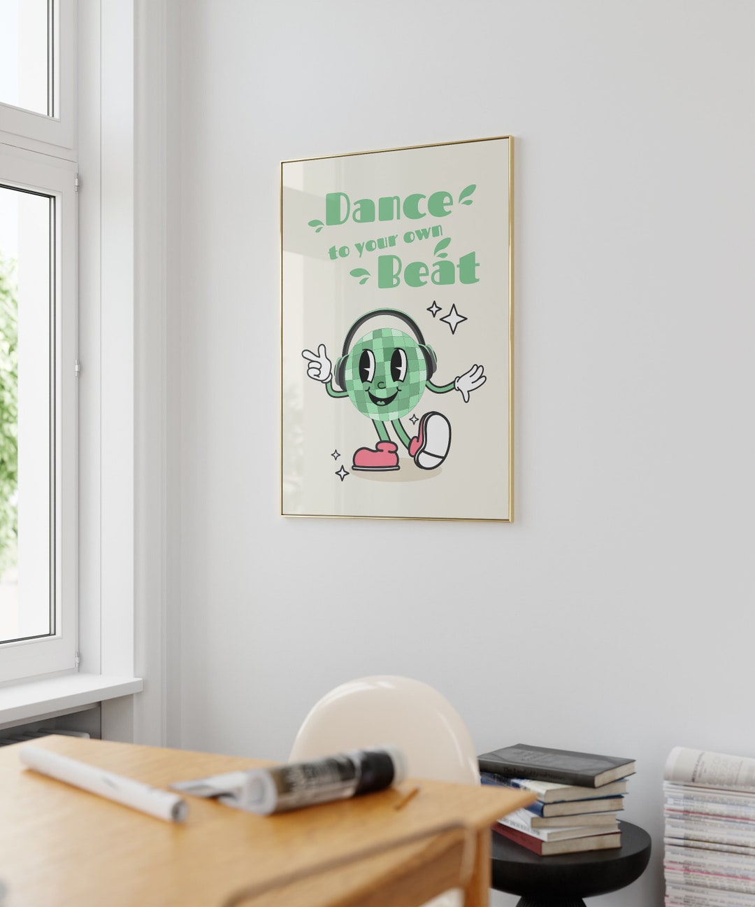 Positive Wall Art, Positivity Print, Fun Classroom Poster, Trendy ...