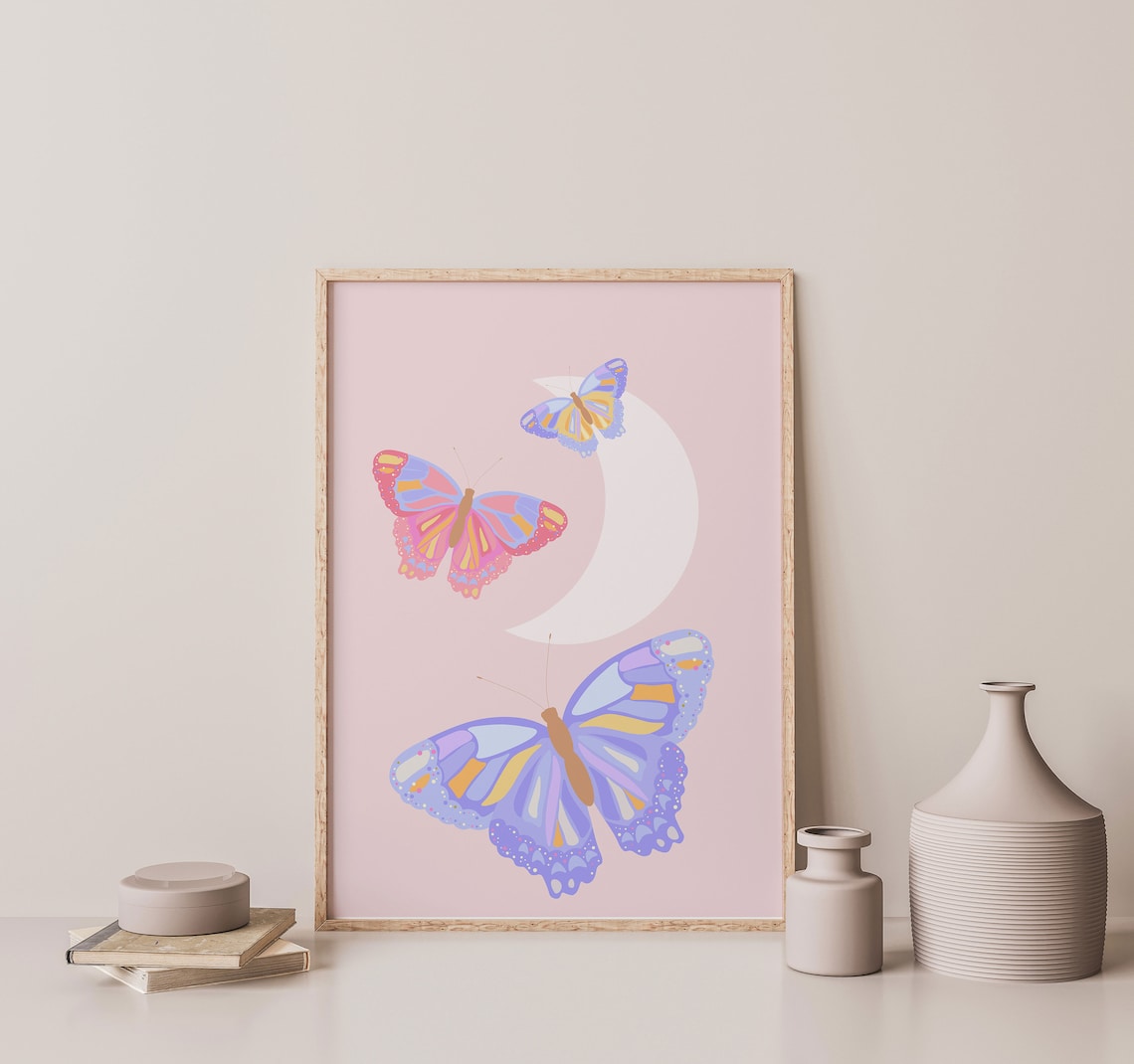 Colorful Wall Art Pastel Poster Aesthetic DIGITAL DOWNLOAD | Etsy