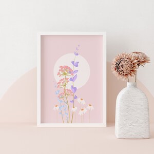 Colorful Wall Art, Pastel Poster Aesthetic, DIGITAL DOWNLOAD, Cute ...