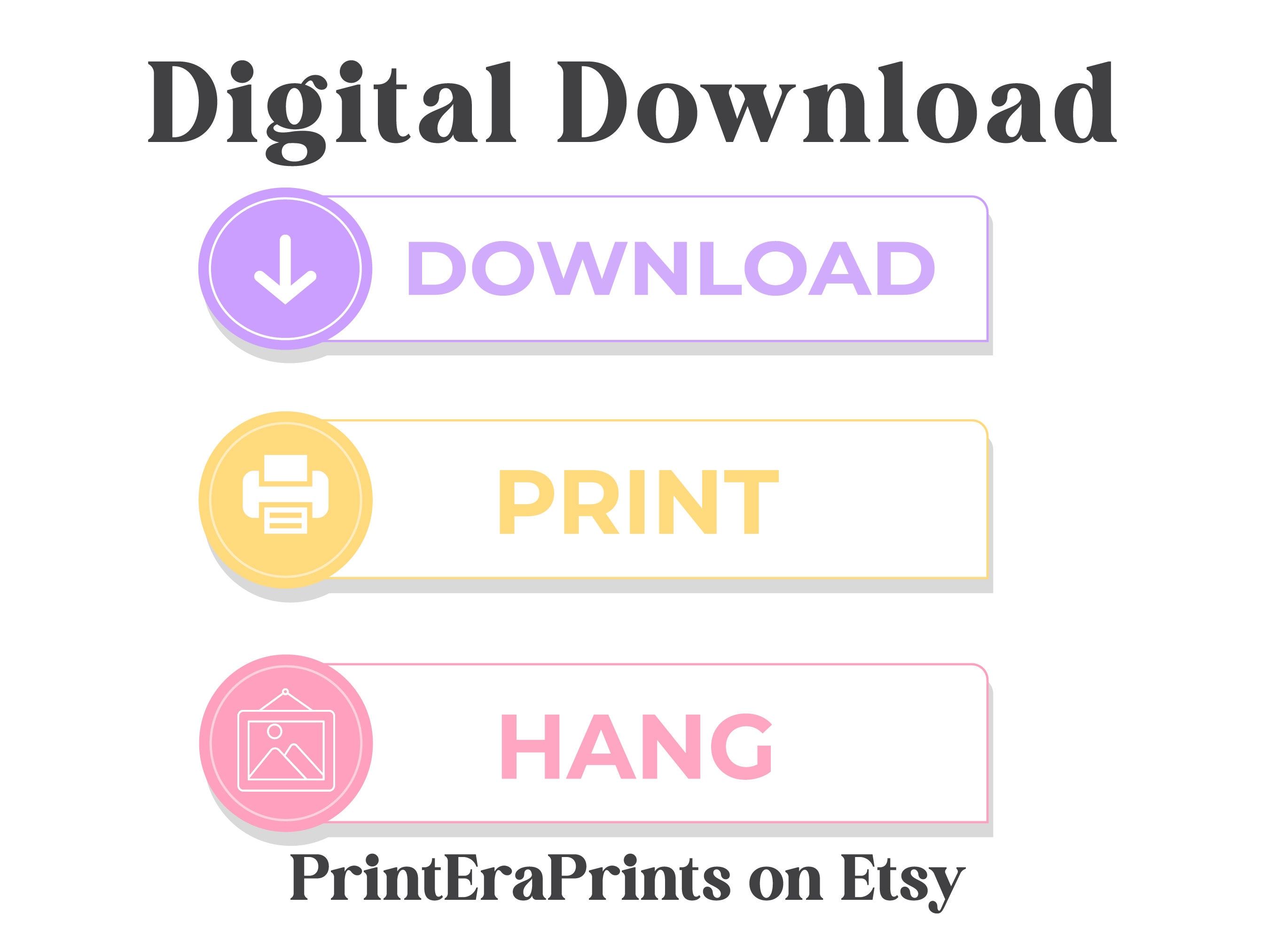 Pink and Yellow Drink Print Retro Poster Cute Modern Wall - Etsy