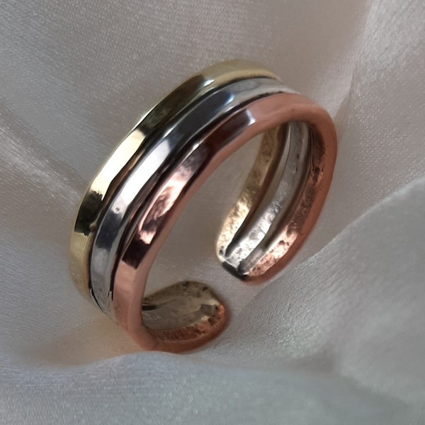 Silver Copper Ring - Etsy