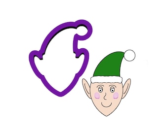 Build-an-elf / Girl Elf Cookie Cutters Set of 3 Christmas - Etsy