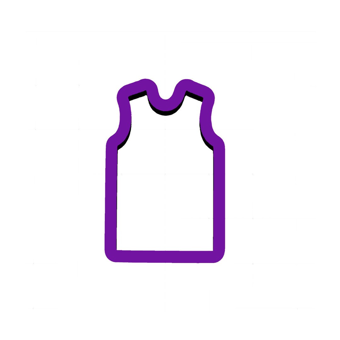 Basketball Jersey - Basketball Cookie Cutters - Sports Cookie Cutters ...