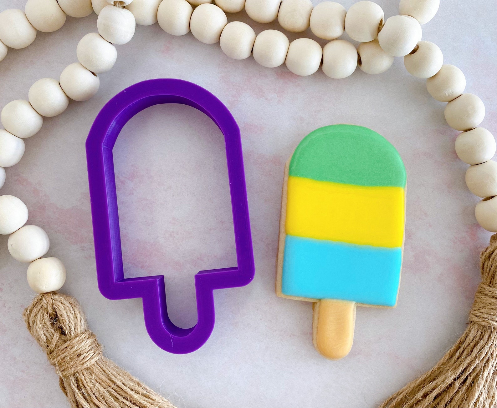 Popsicle Cookie Cutter - Ice Cream Cookie Cutters - Food Cookie Cutters ...