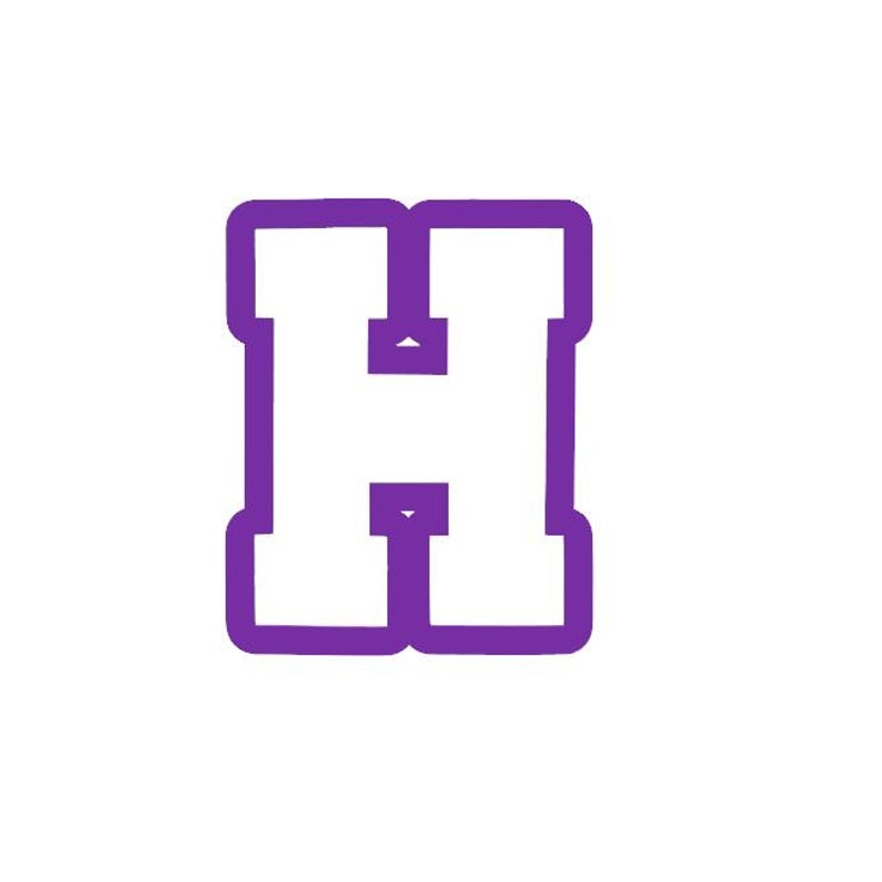 Block Letter Fondant - Etsy