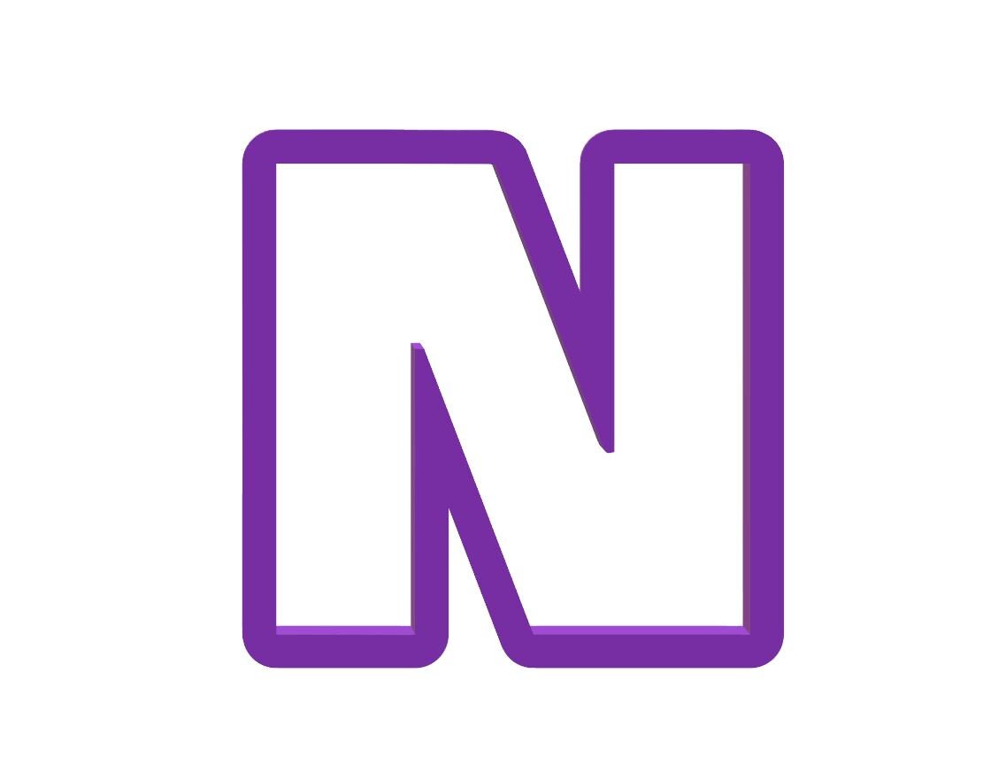 Letter N Cookie Cutter Alphabet Cookie Cutters Letter - Etsy