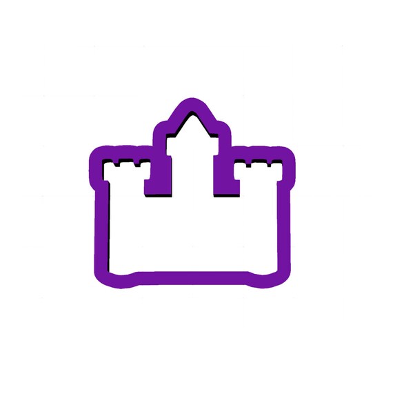 Castle Cookie Cutter Sand Castle Cookie Cutter Summer | Etsy