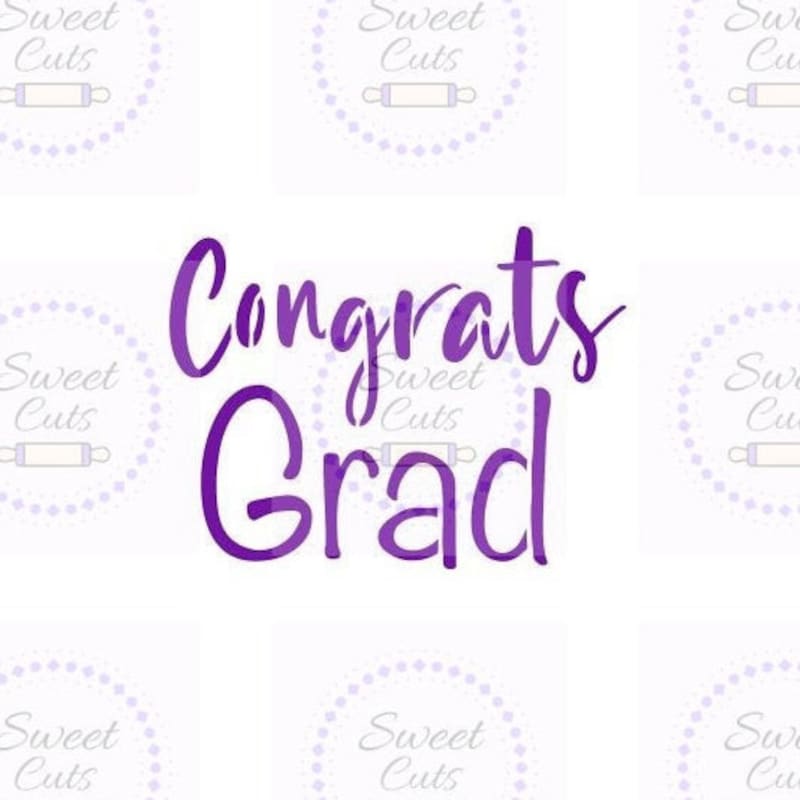 Graduation Stencil - Etsy