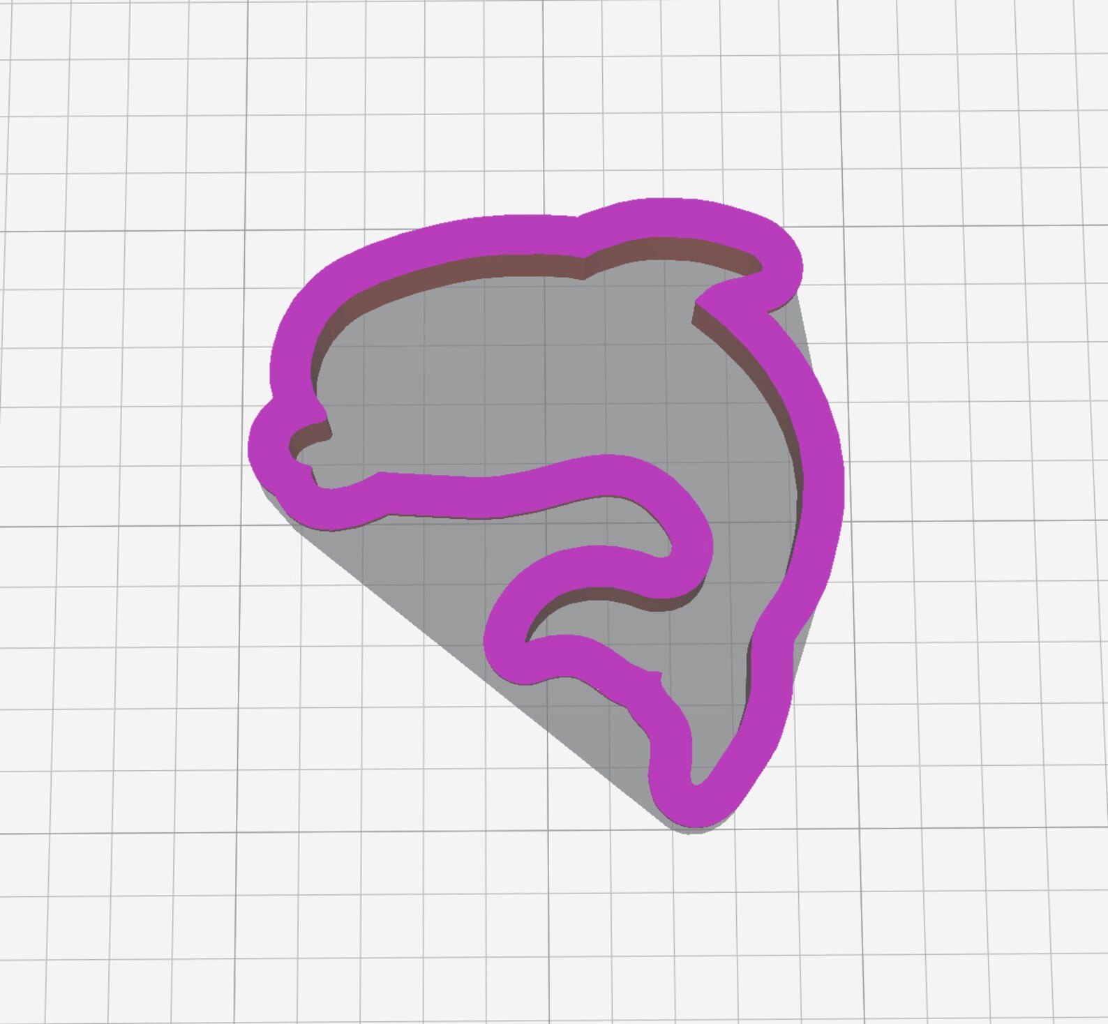 Dolphin Cookie Cutter - Animal Cookie Cutters - Fondant Cutters ...