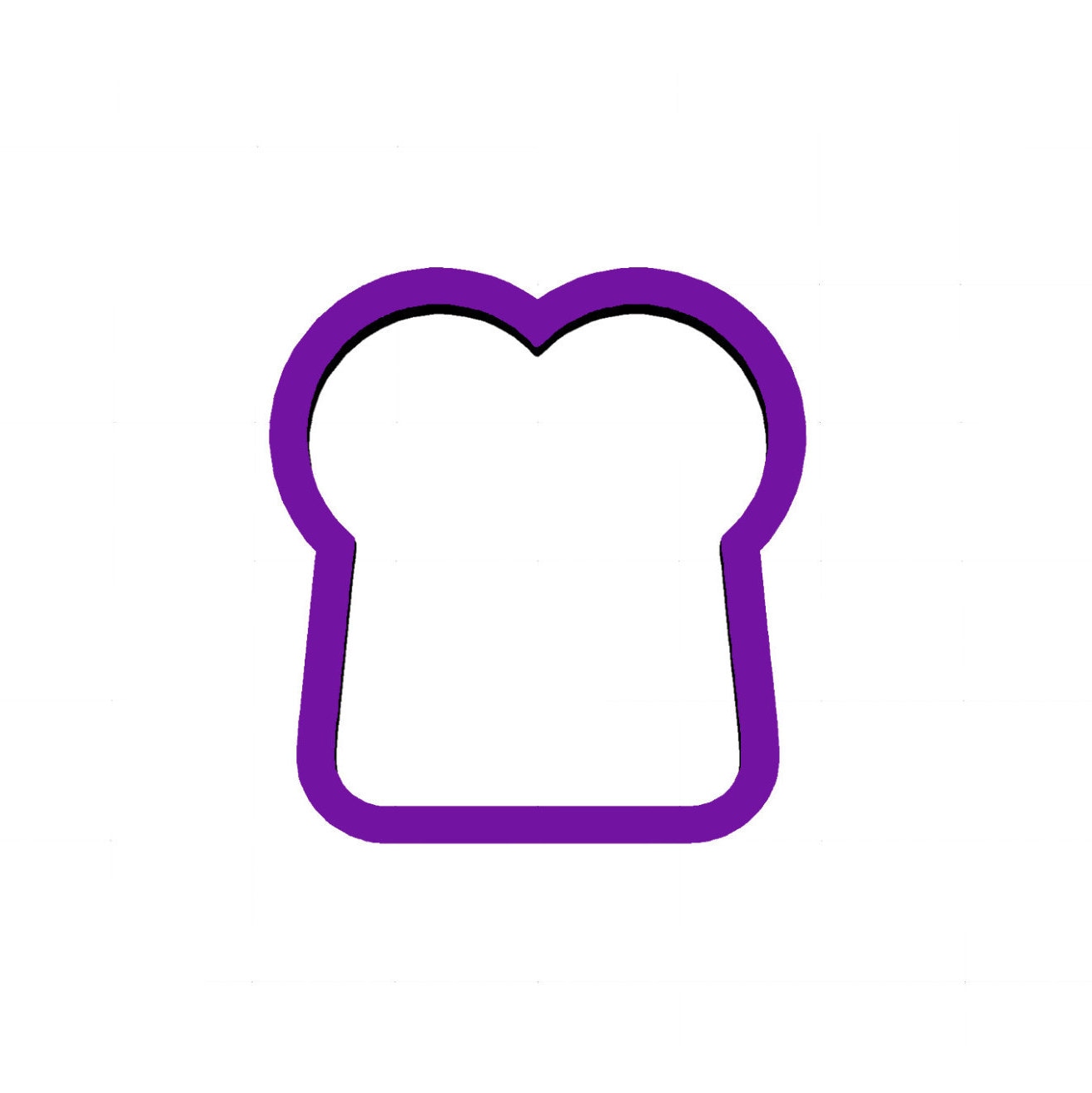 Bread Slice Cookie Cutter - Bread Cookie Cutter - Food Cookie Cutters ...