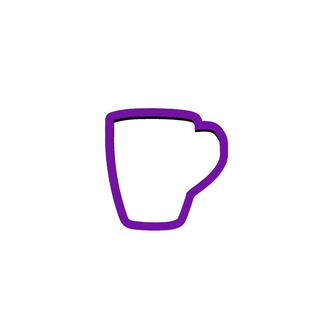 Mug Cookie Cutter - Cup Cookie Cutter - Coffee Cookie Cutters - Fondant ...