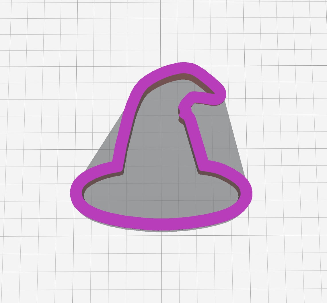 Witch Hat Cookie Cutter Wizard Hat Cookie Cutter Halloween | Etsy