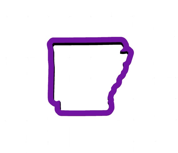 Arkansas Cookie Cutter State Cookie Cutters United States | Etsy
