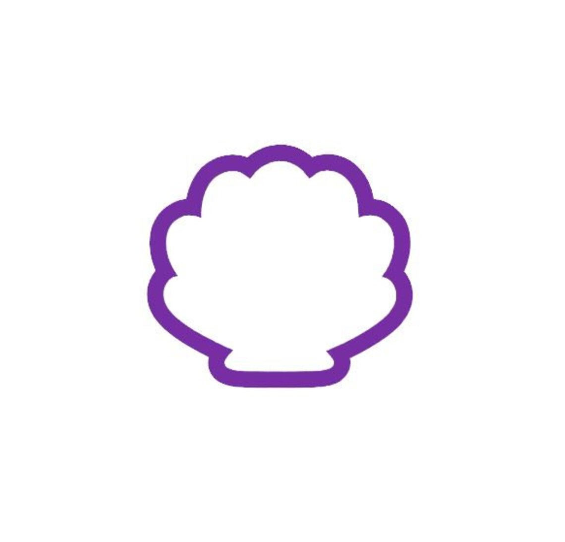 Clam Shell Cookie Cutter Beach Theme Cookie Cutters - Etsy