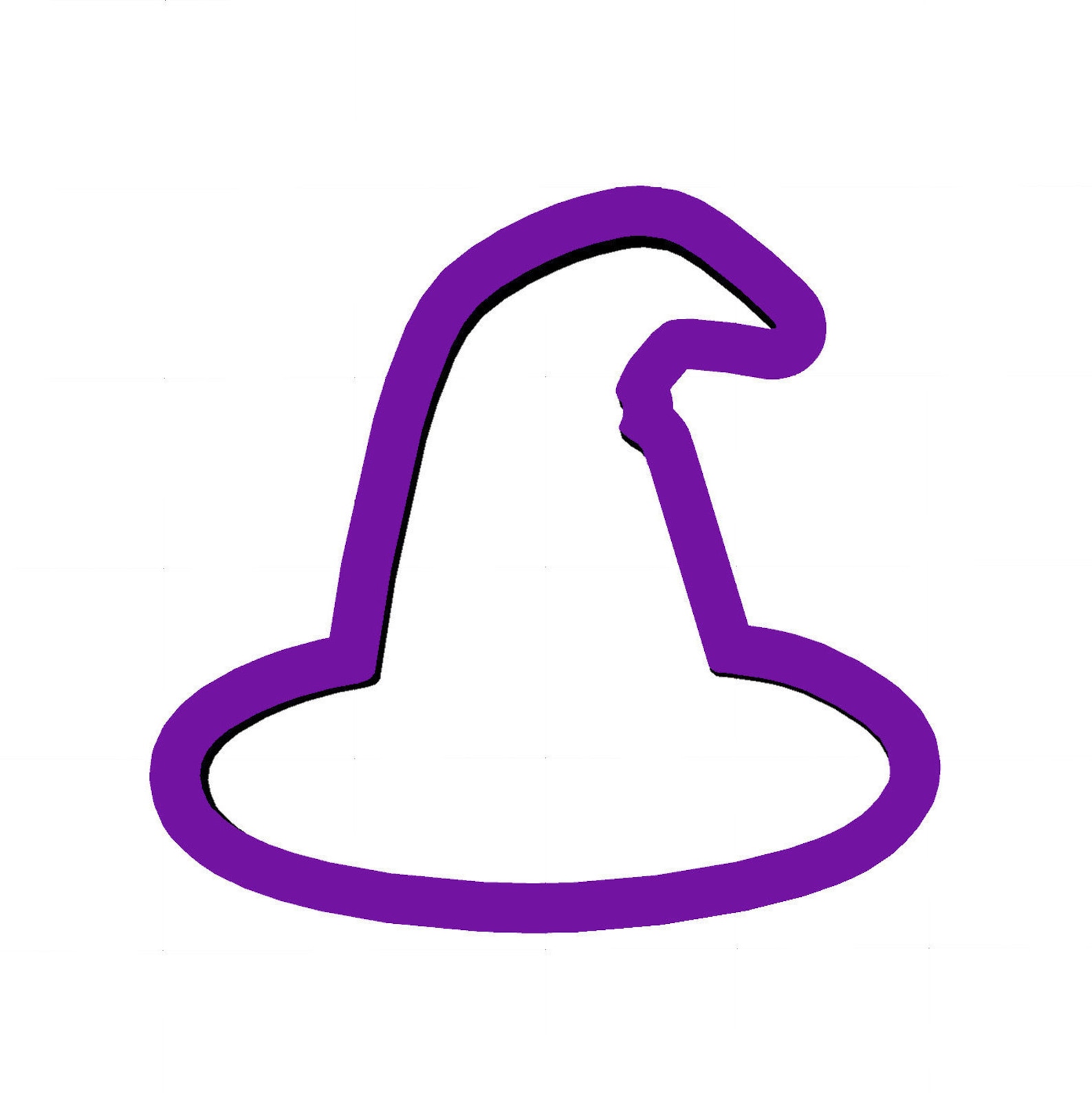 Witch Hat Cookie Cutter Wizard Hat Cookie Cutter Halloween - Etsy