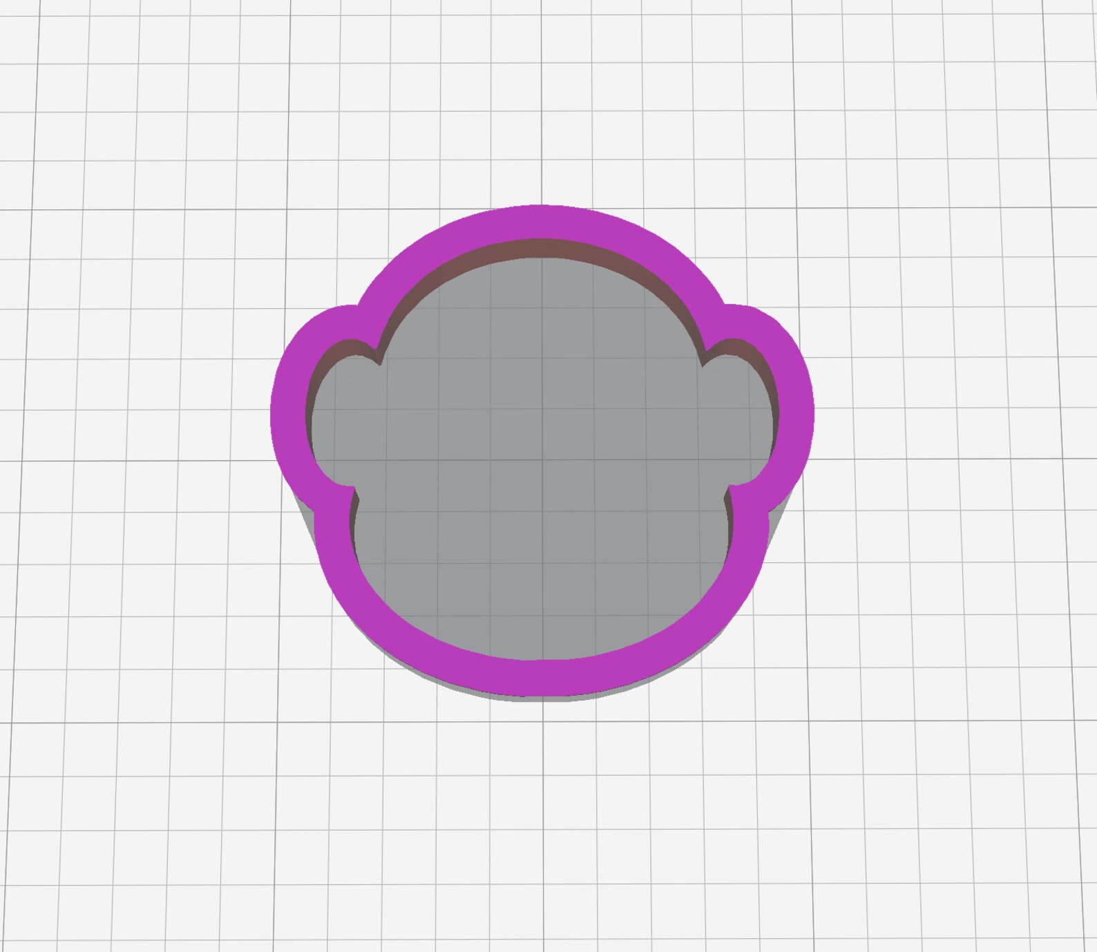 Monkey Head Cookie Cutter Animal Cookie Cutters Fondant - Etsy