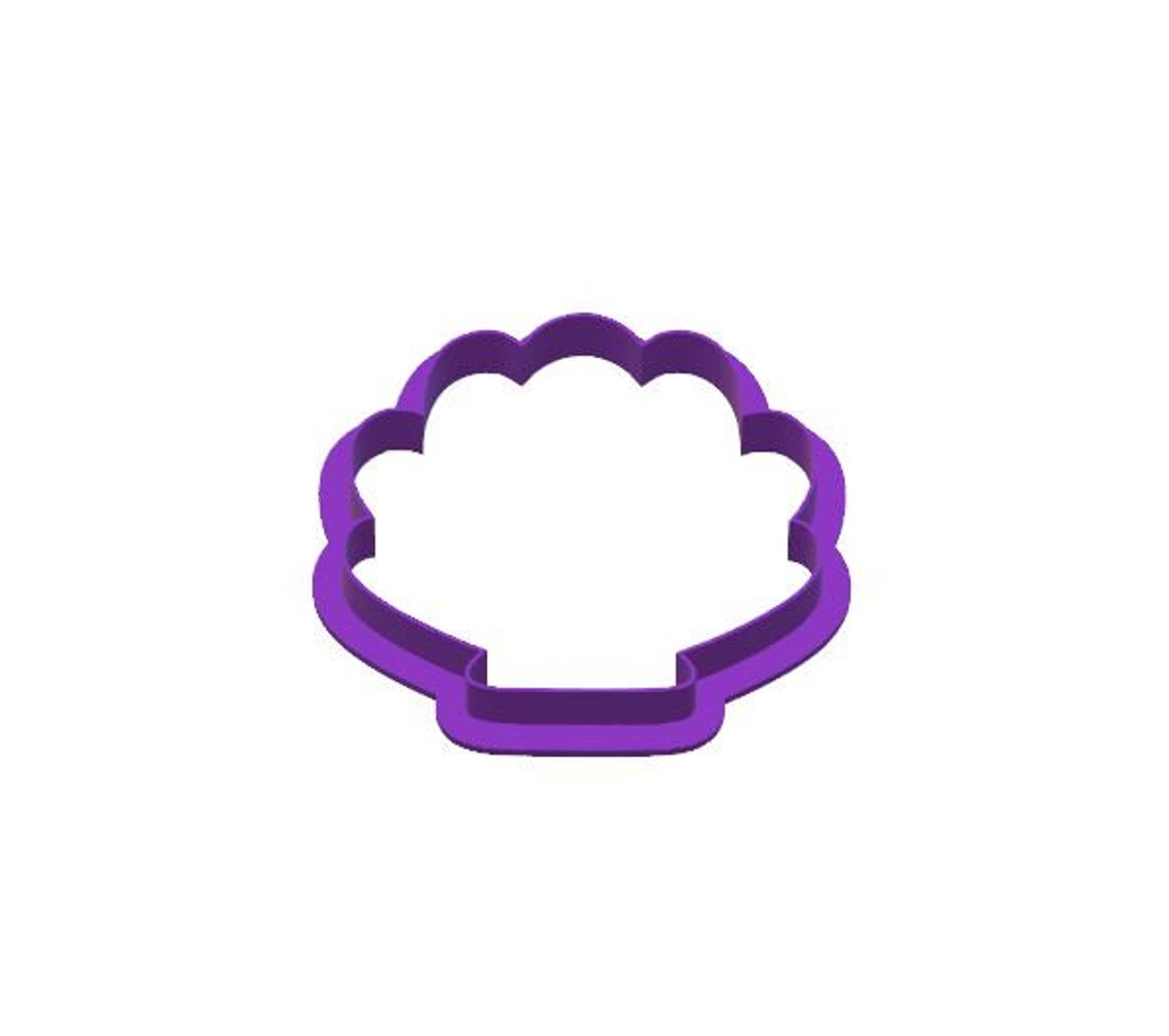 Clam Shell Cookie Cutter Beach Theme Cookie Cutters - Etsy