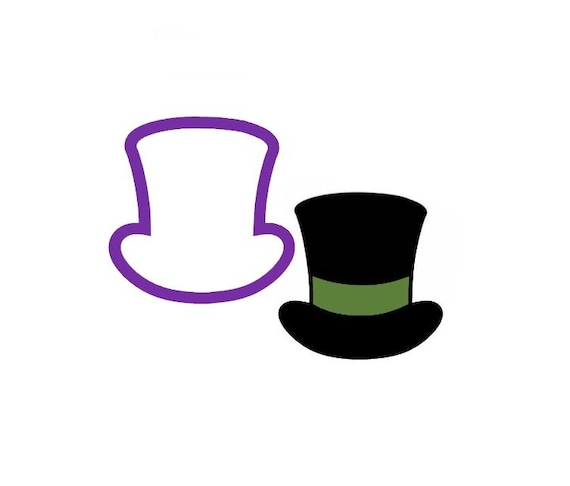 Top Hat Cookie Cutter Father's Day Cookie Cutters - Etsy