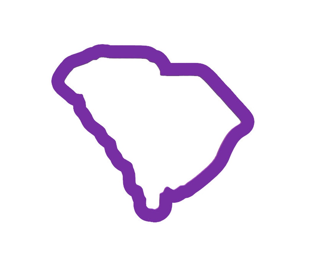 South Carolina Cookie Cutter - State Cookie Cutters - United States ...