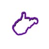 Virginia Cookie Cutter - State Cookie Cutters - United States Cookie ...