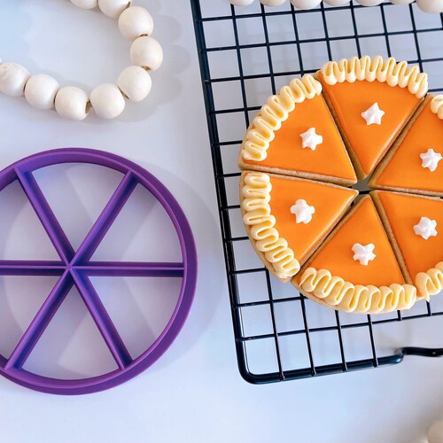 Multi Pie Six Slice Cookie Cutter Piece of Pie Cookie Cutter - Etsy