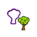 Apple Tree Cookie Cutter - Plant Cookie Cutters - Spring Cookie Cutters ...
