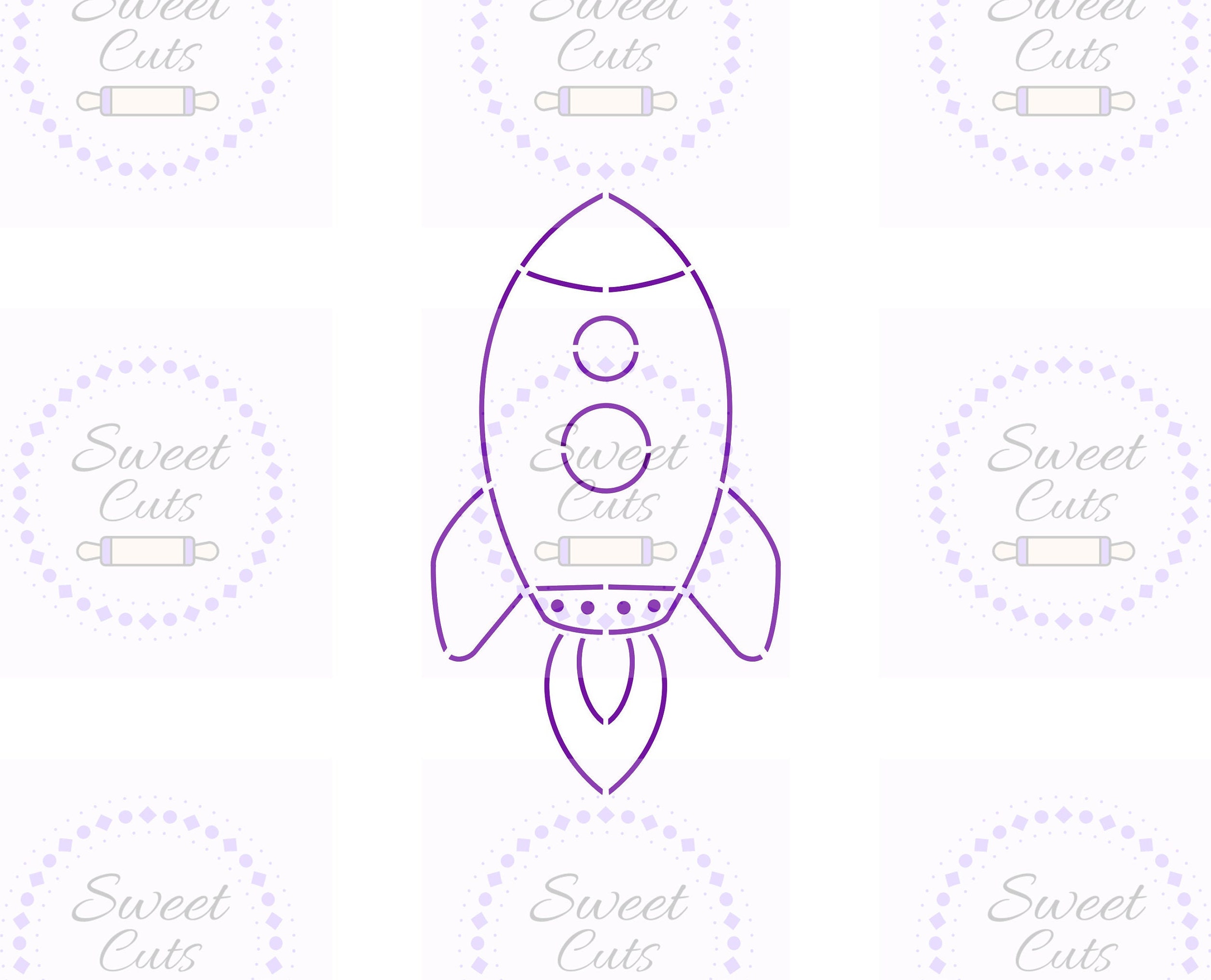 Rocket Stencil PYO Rocket Ship Stencil PYO Cookie Stencils - Etsy