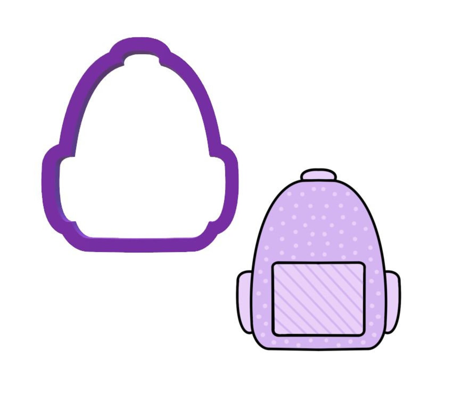 Backpack Cookie Cutter - School Cookie Cutters - Cookie Cutters ...