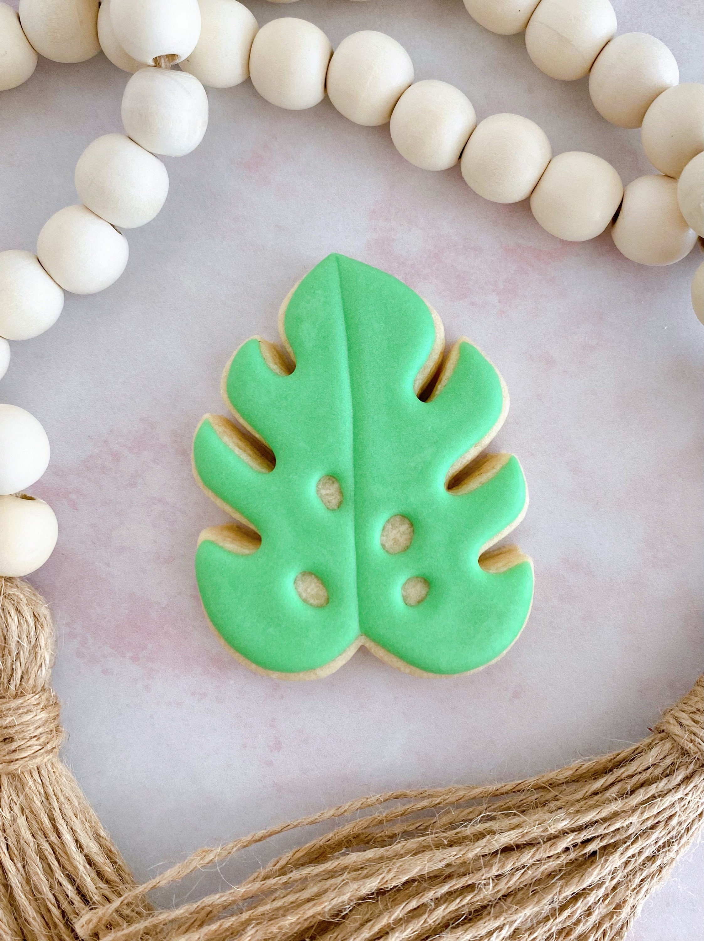 Palm Leaf Cookie Cutter - Plant Cookie Cutters - Summer Cookie Cutters ...