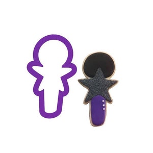 Star Microphone Cookie Cutter - Music Cookie Cutters - Musician Cookie ...