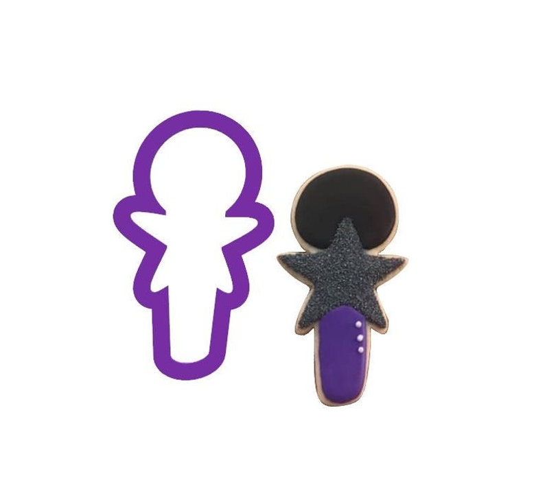 Star Microphone Cookie Cutter - Music Cookie Cutters - Musician Cookie ...