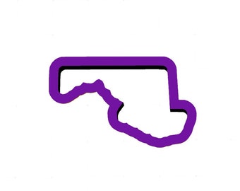 Virginia Cookie Cutter State Cookie Cutters United States Cookie ...