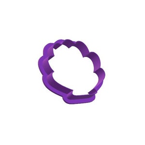 Clam Shell Cookie Cutter - Beach Theme Cookie Cutters - Fondant Cutters ...