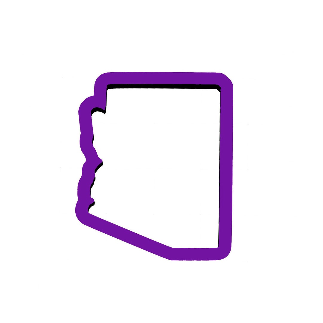 Arizona Cookie Cutter - State Cookie Cutters - United States Cookie ...