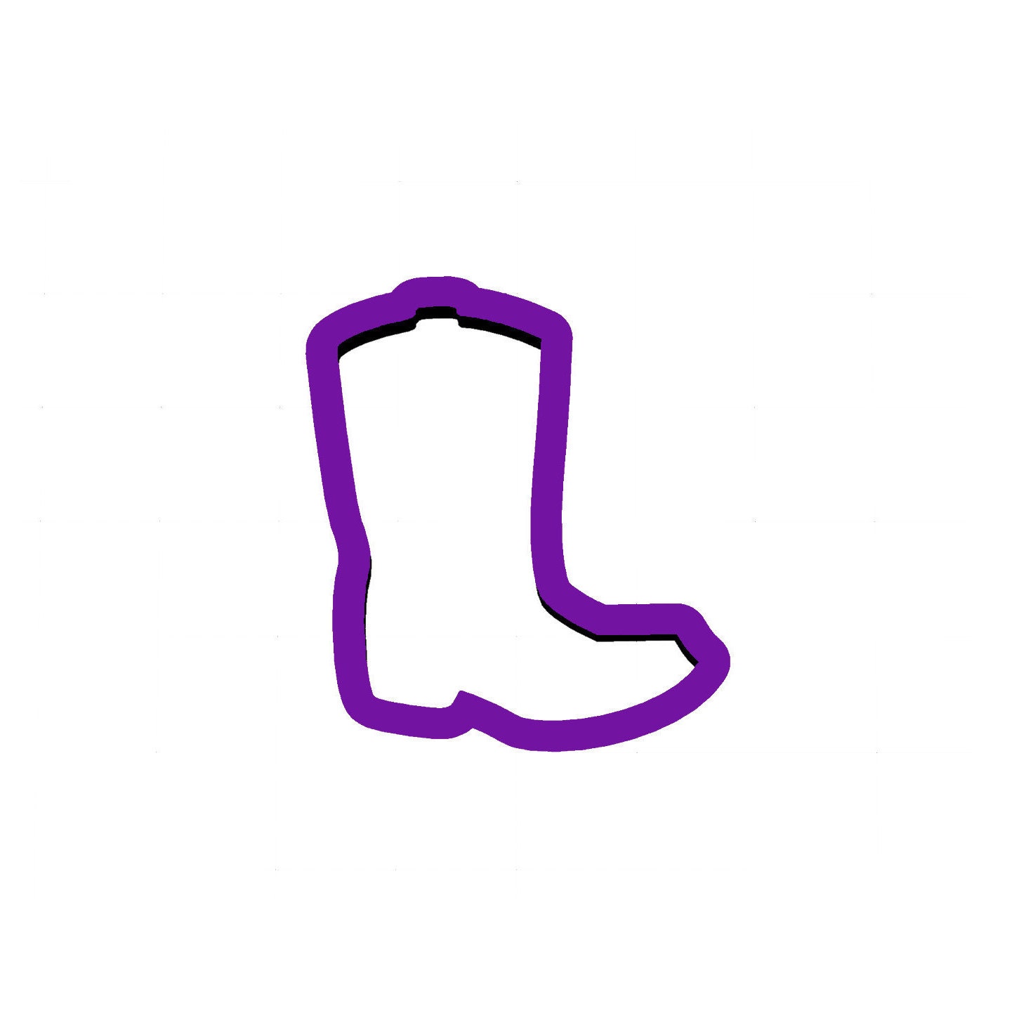 Cowboy Boot Cookie Cutter Western Cookie Cutters Cowboy - Etsy