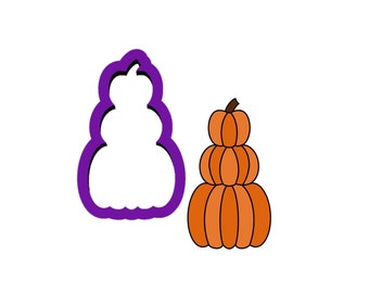 Tall Pumpkin Cookie Cutter Pumpkin Cookie Cutter Halloween - Etsy