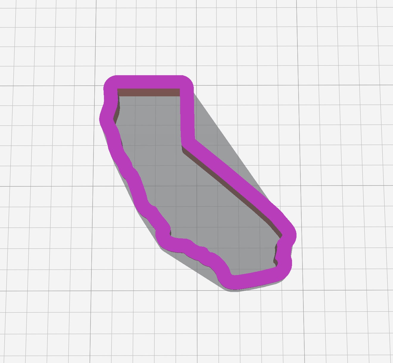 California Cookie Cutter State Cookie Cutters United | Etsy