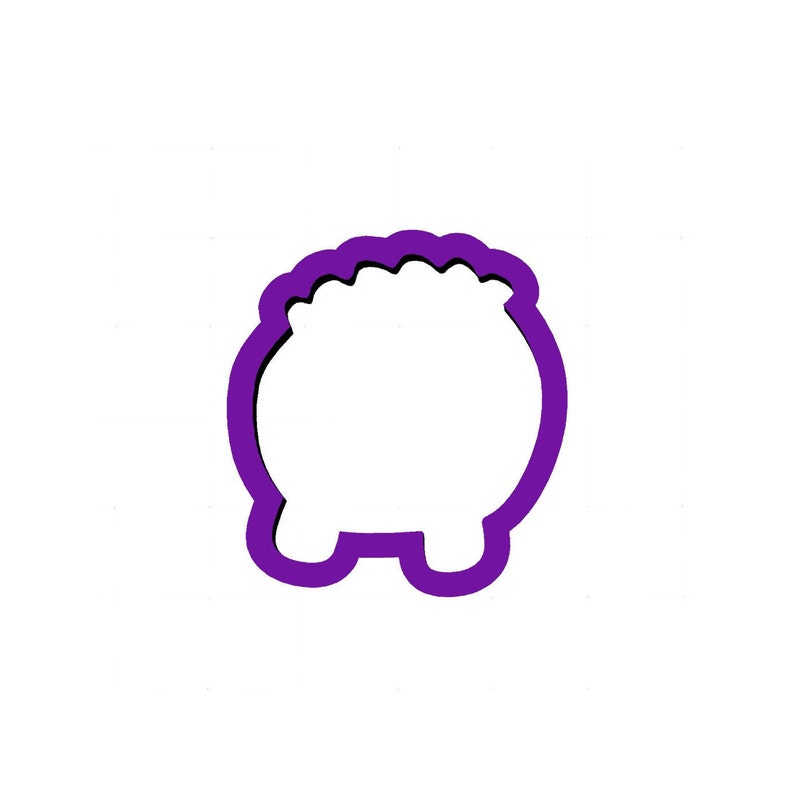 Monster #3 Cookie Cutter - Monster Cookie Cutters - Birthday Cookie ...