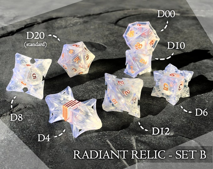 D20 From the Dark Relic Dice Set Dungeons and Dragons DND Dice Role ...