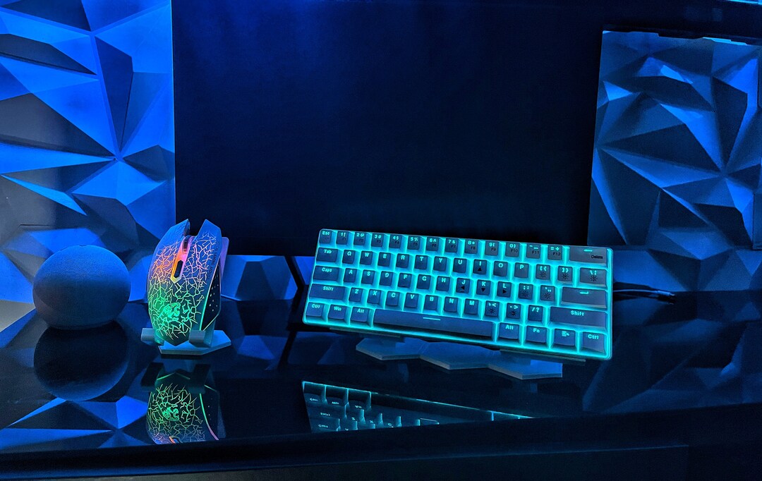 Keyboard and Mouse Stand - Etsy