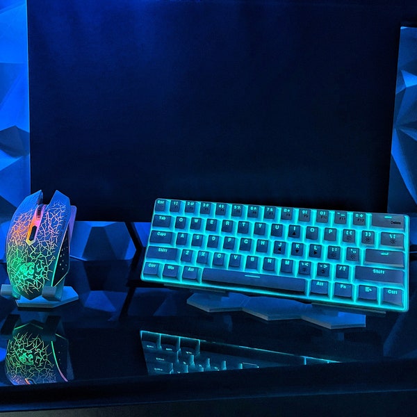 Keyboard and Mouse Stand - Etsy