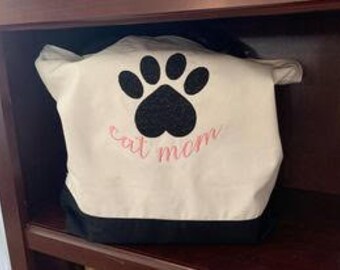 Cat Messy Bun Mom Machine Embroidery Design / Cat Mom / Cat Lovers - Etsy