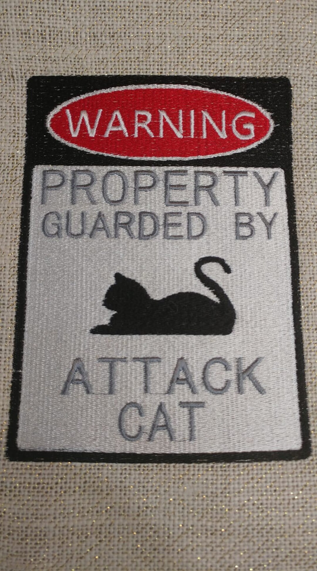 Digital Design Attack Cat Sign Fill - Etsy