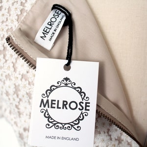 Melrose England Ethically Made in England Daisy Lace CAMDEN Dress ...