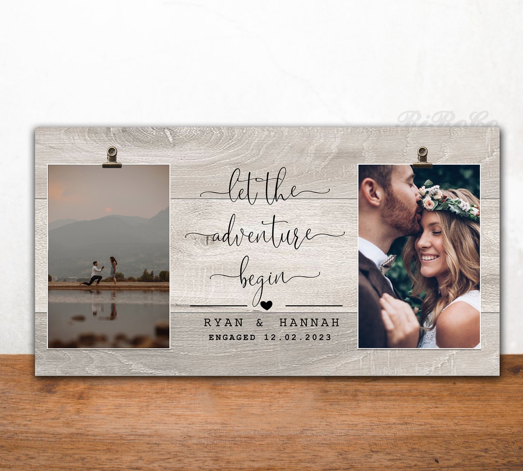Personalized Wedding Gift Newly Wed Frame Picture Frame Let - Etsy