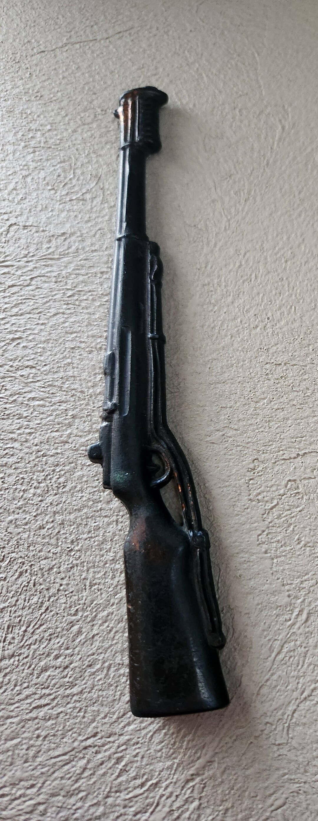 Rare Miniature Brass Rifle Replica 6-3/4" Long, Solid - Very Heavy for ...