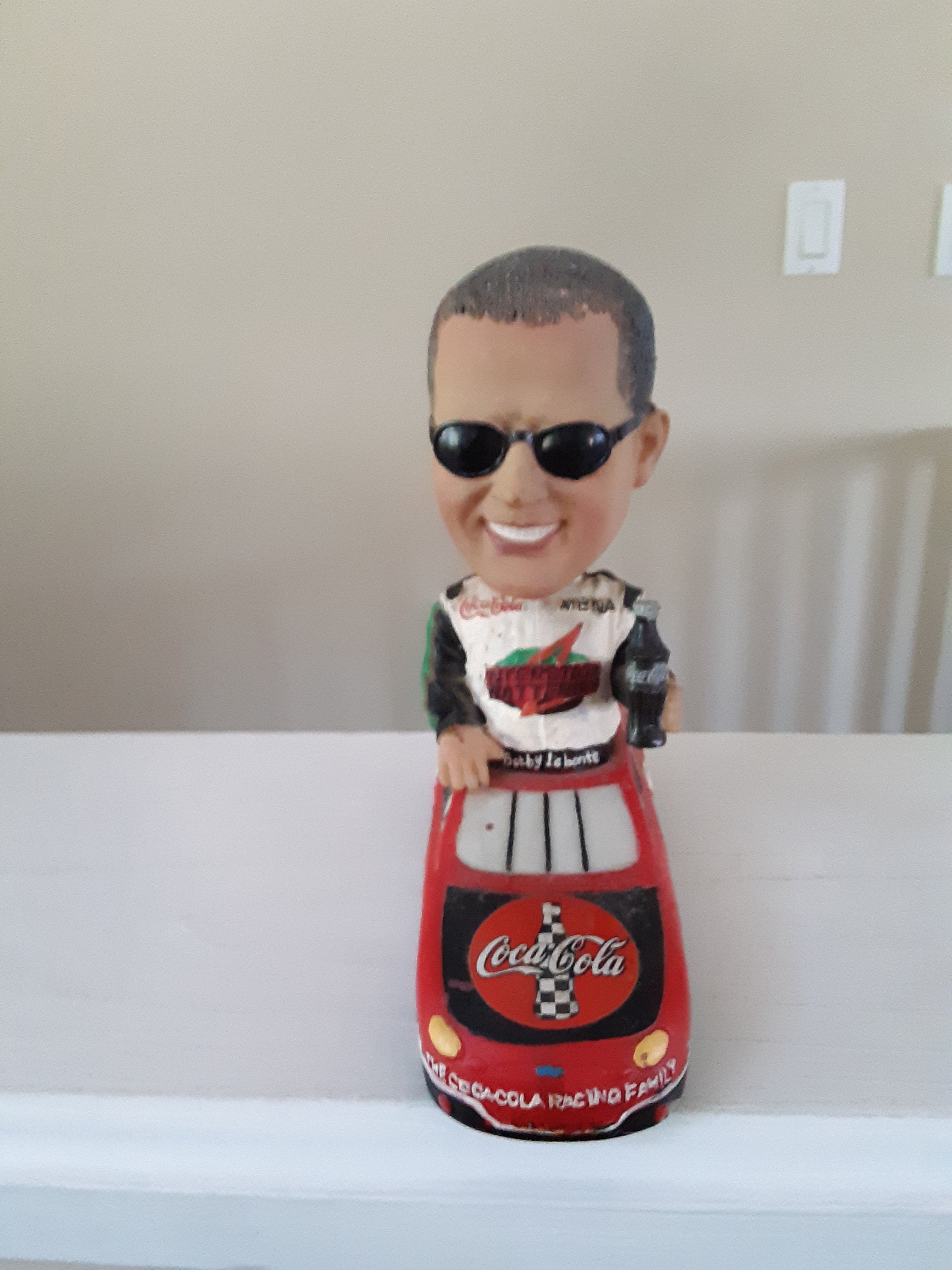 Bobby Labonte NASCAR Coca-cola Bobblehead - Etsy